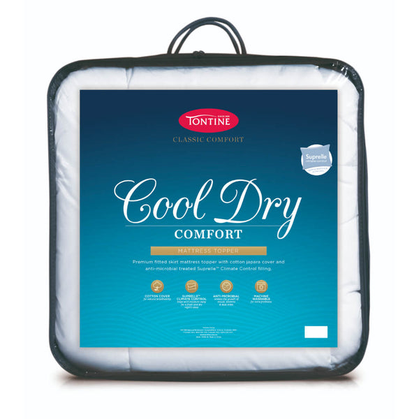 Classic Comfort Cool Dry Mattress Topper - Tontine